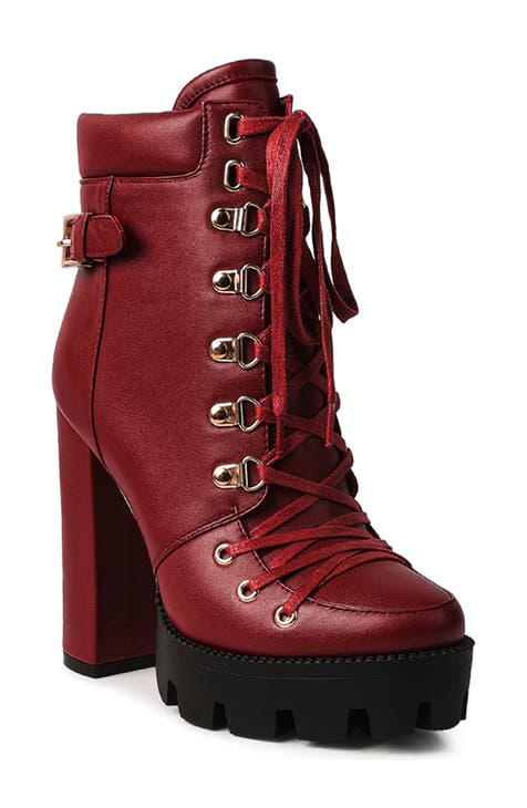 Women's Red Booties & Ankle Boots | Nordstrom Rack