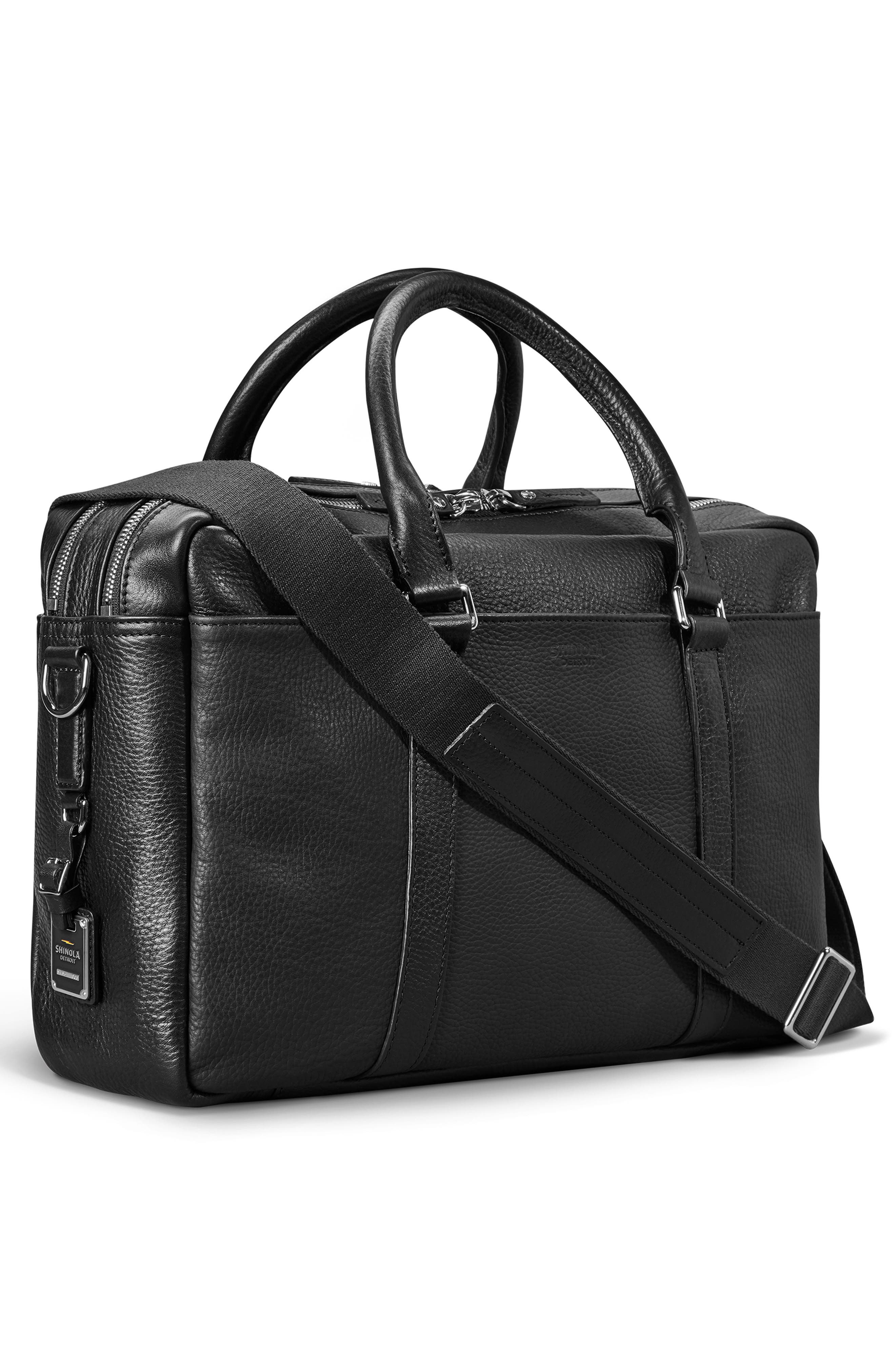 Shinola Double-Zip Leather Briefcase | Nordstromrack