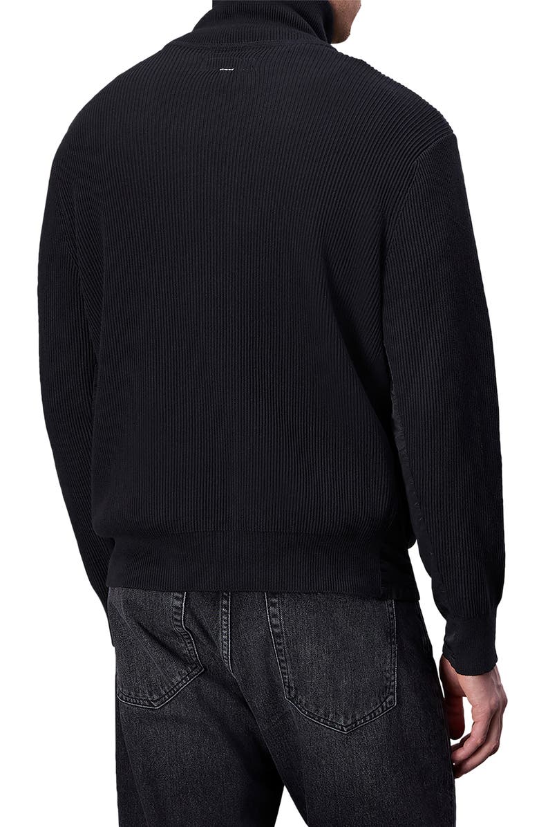 rag & bone Dexter Andrew Rib Organic Cotton Zip Cardigan | Nordstromrack