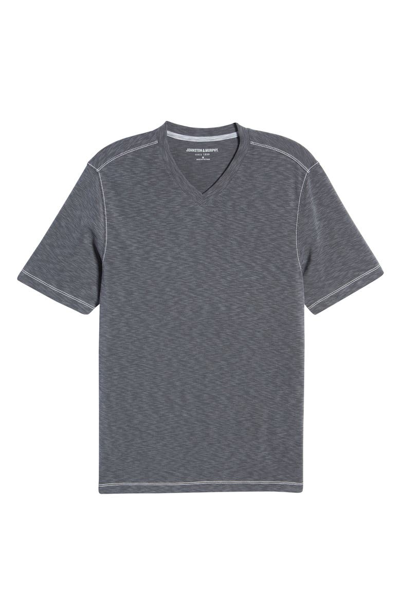 Johnston & Murphy Slub V-Neck T-Shirt | Nordstrom