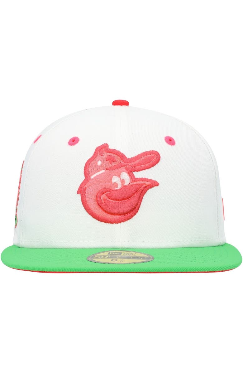 New Era Men's New Era White/Green Baltimore Orioles 50th Anniversary ...
