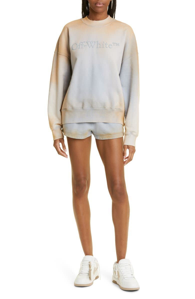 Off-White Laundry Logo Appliqué Sweatshirt | Nordstromrack
