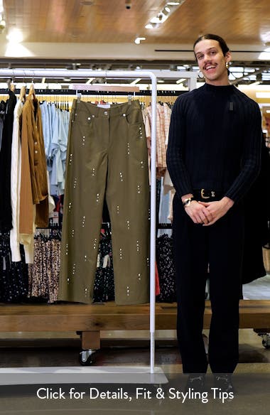 3.1 Phillip Lim Flat Front Wide Leg Ankle Pants | Nordstrom