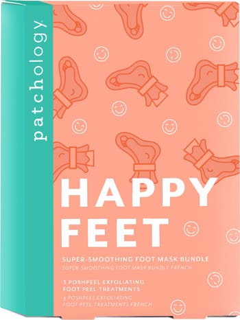Patchology Happy Feet Super Smoothing Foot Mask Set $60 Value | Nordstrom