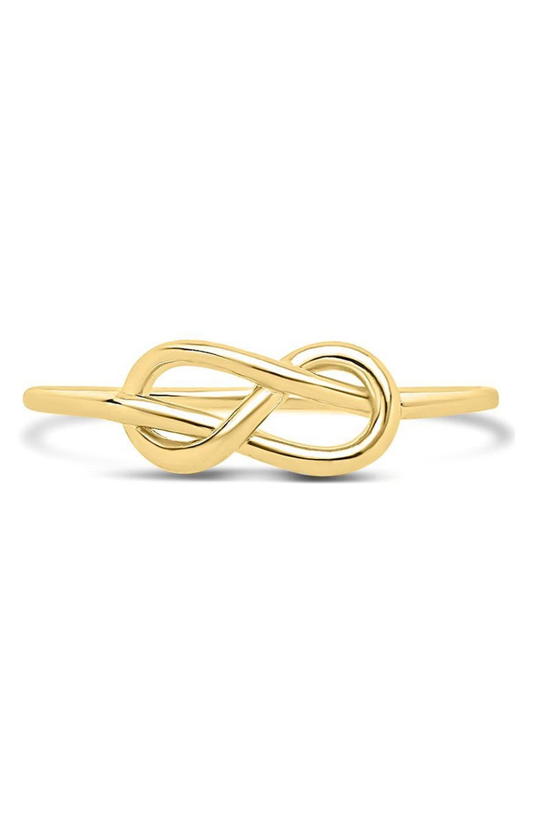 Sterling Forever 14K Gold Plated Sterling Silver Infinity Love Knot ...