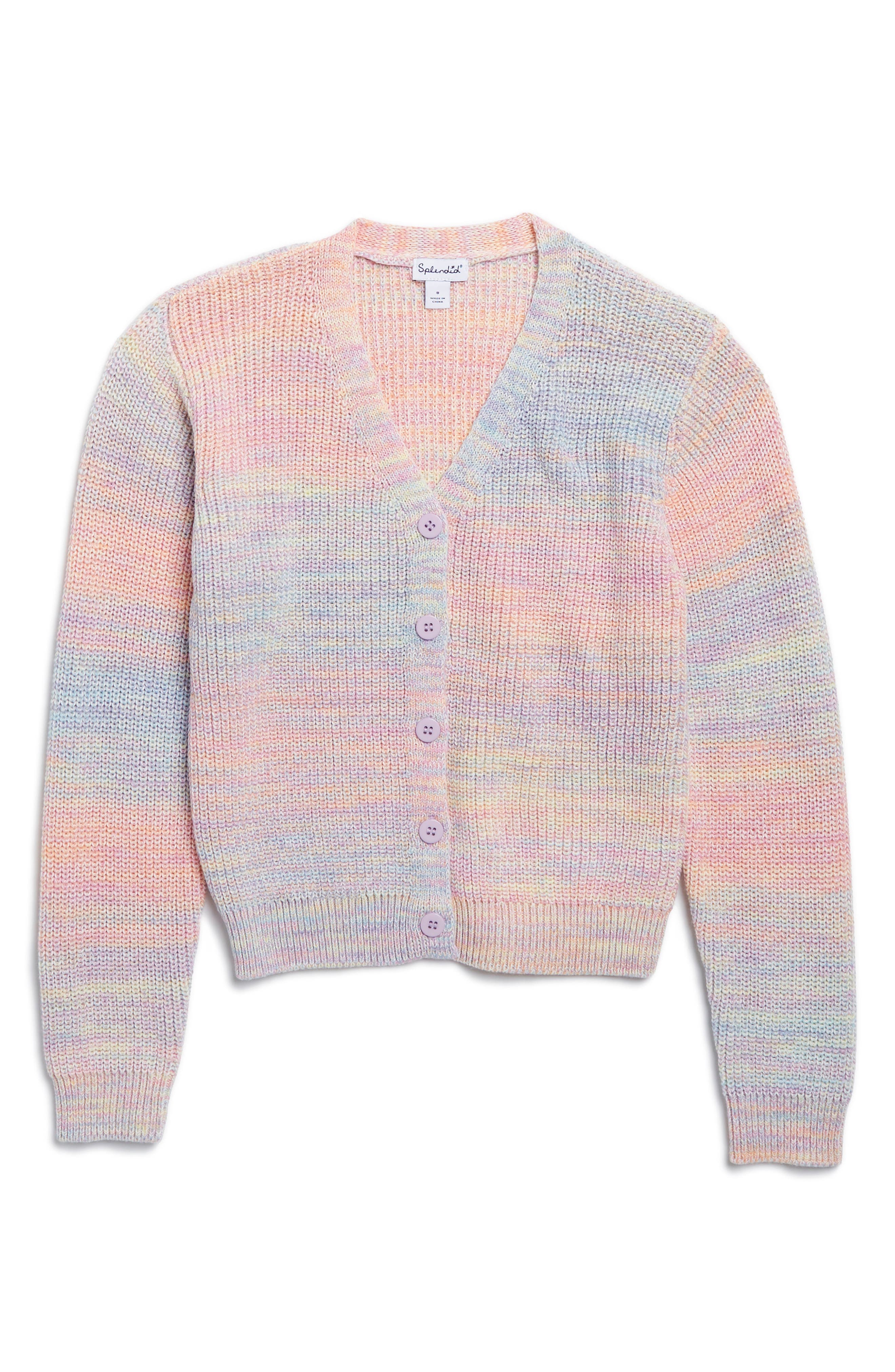 Splendid Kids' Sunset Marled Cardigan | Nordstromrack