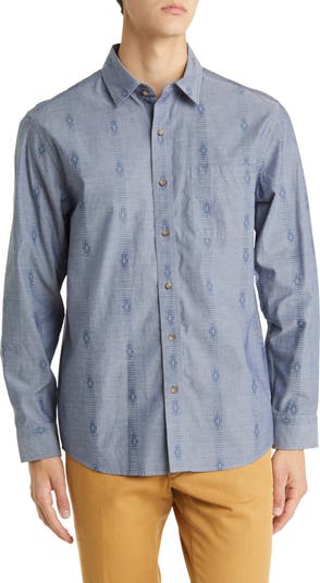Pendleton Carson Geometric Stripe Button-Up Shirt | Nordstrom