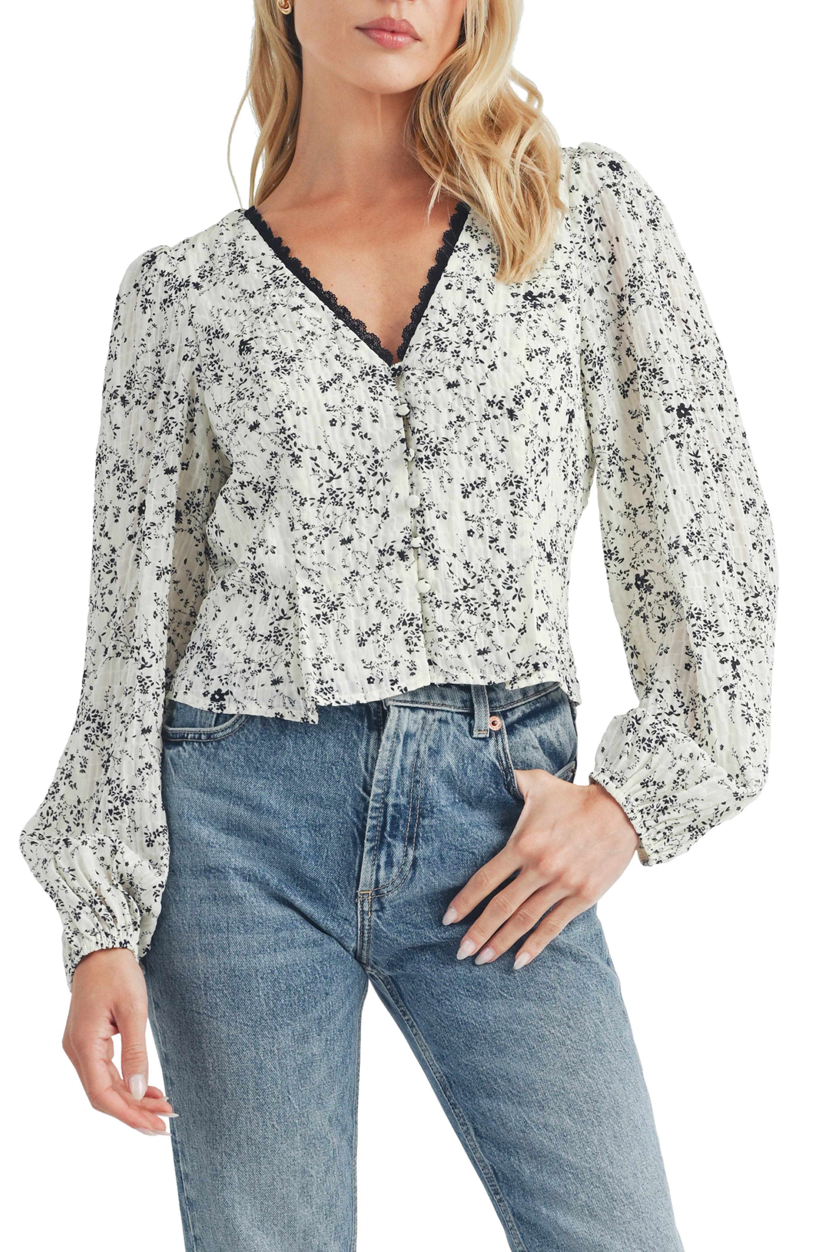 Lush Lace Trim Top | Nordstromrack