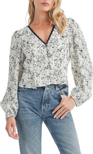 Lush Lace Trim Top | Nordstromrack