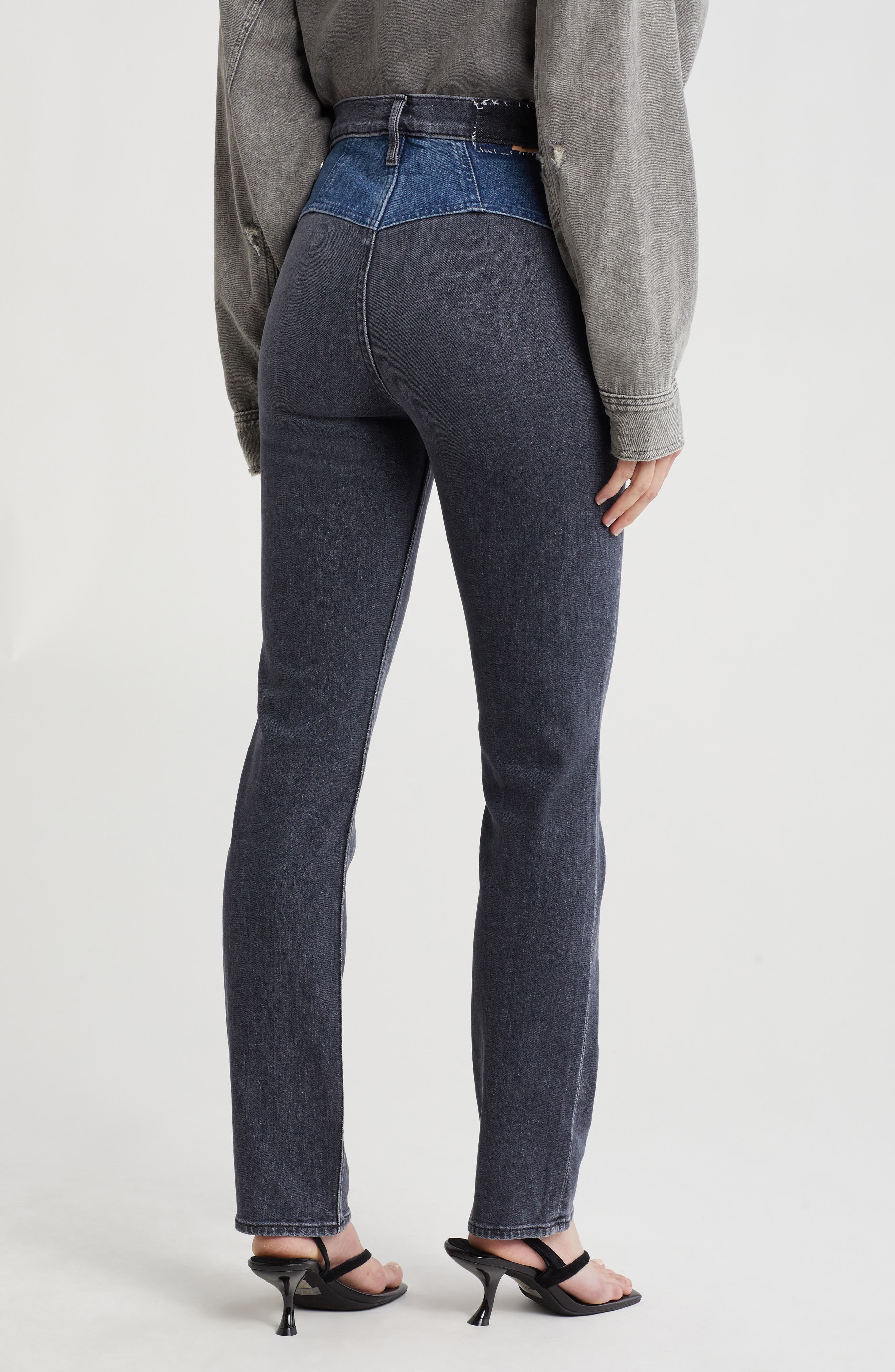 MOTHER The Double Rocky Rider Nerdy Straight Leg Jeans | Nordstromrack