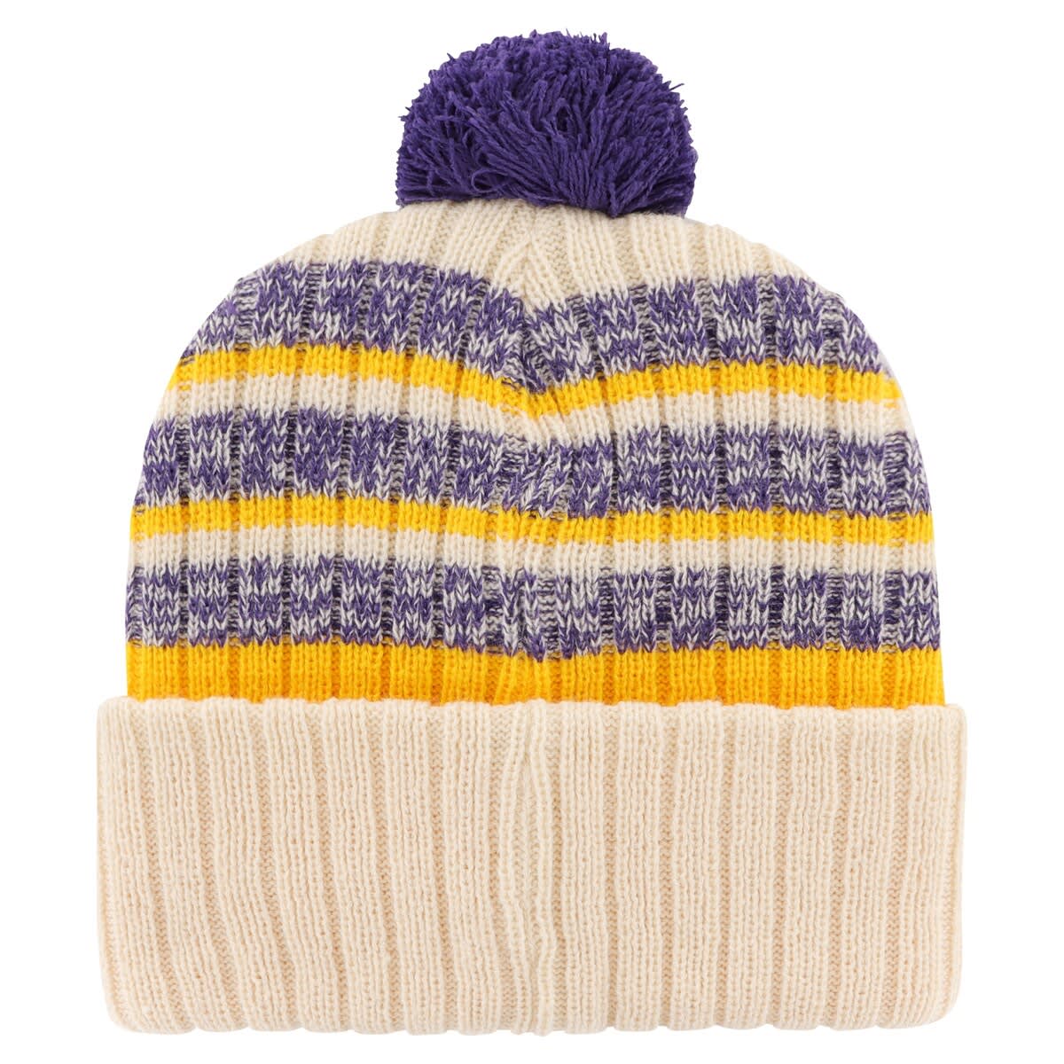 '47 Men's '47 Natural Minnesota Vikings Tavern Cuffed Knit Hat with Pom ...