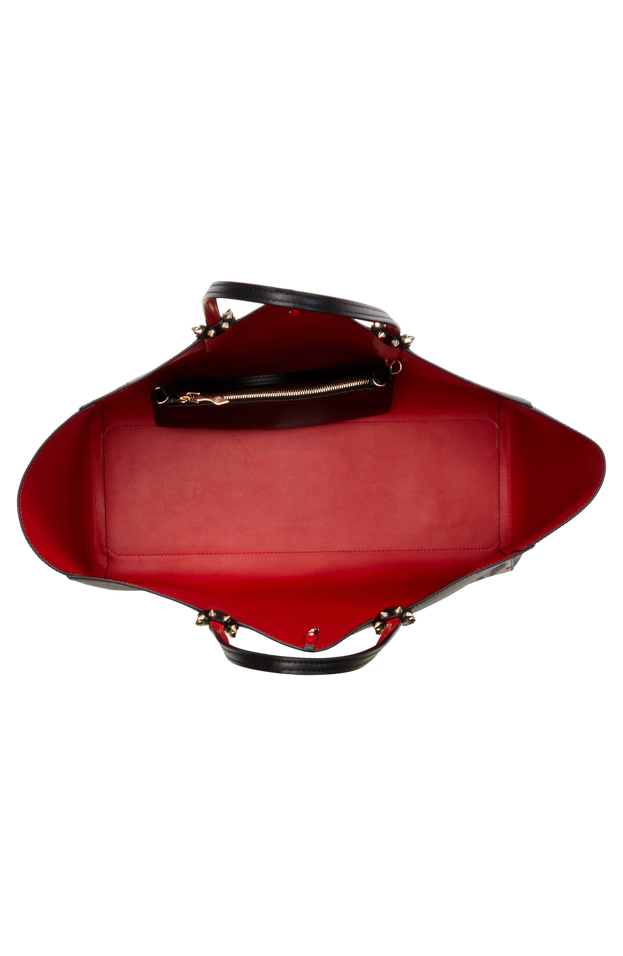 Christian Louboutin Large Cabata Leopard Ombré Leather Tote | Nordstromrack