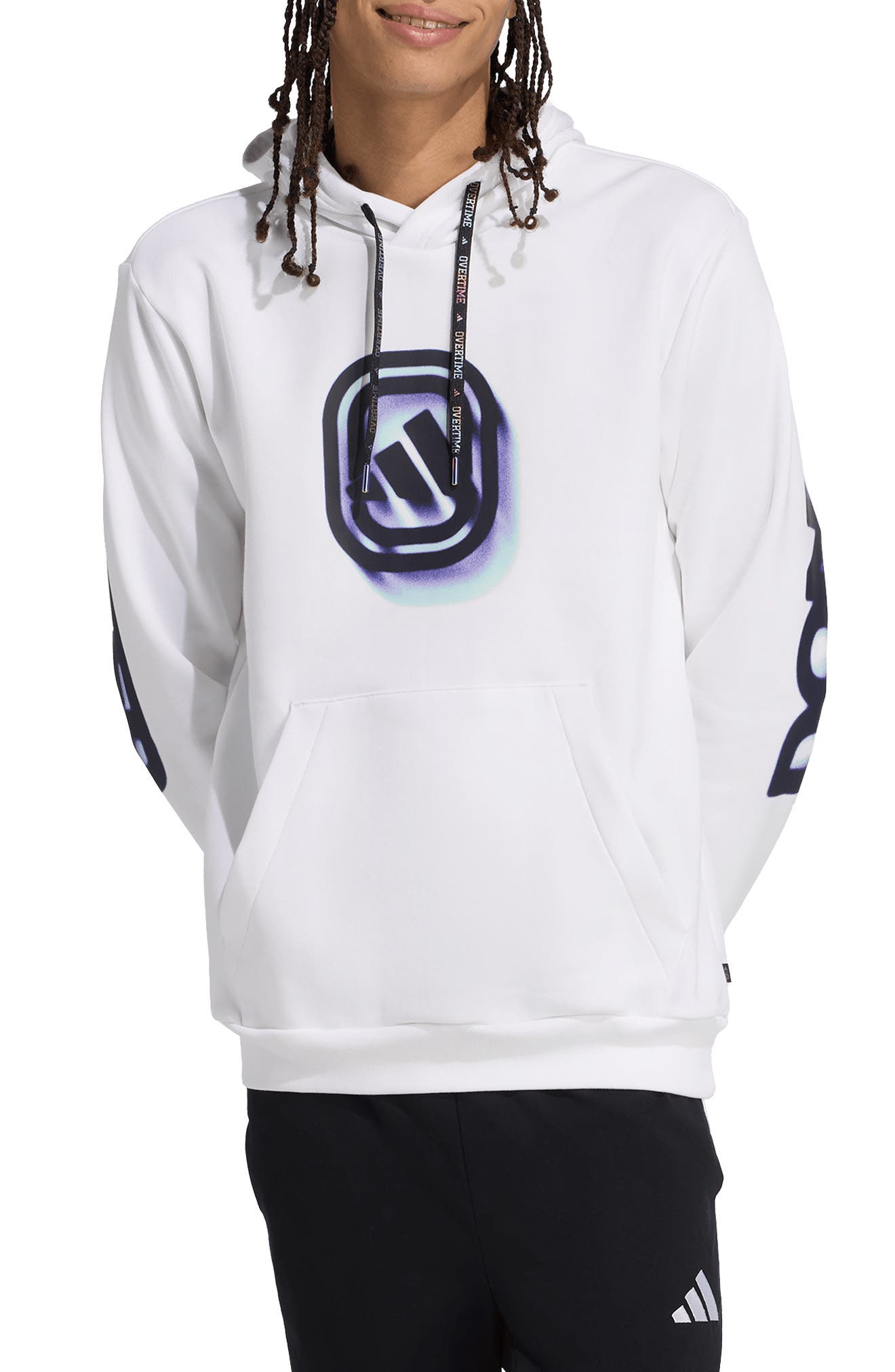 adidas x Overtime Don't Be A Fan Later Graphic Hoodie | Nordstromrack