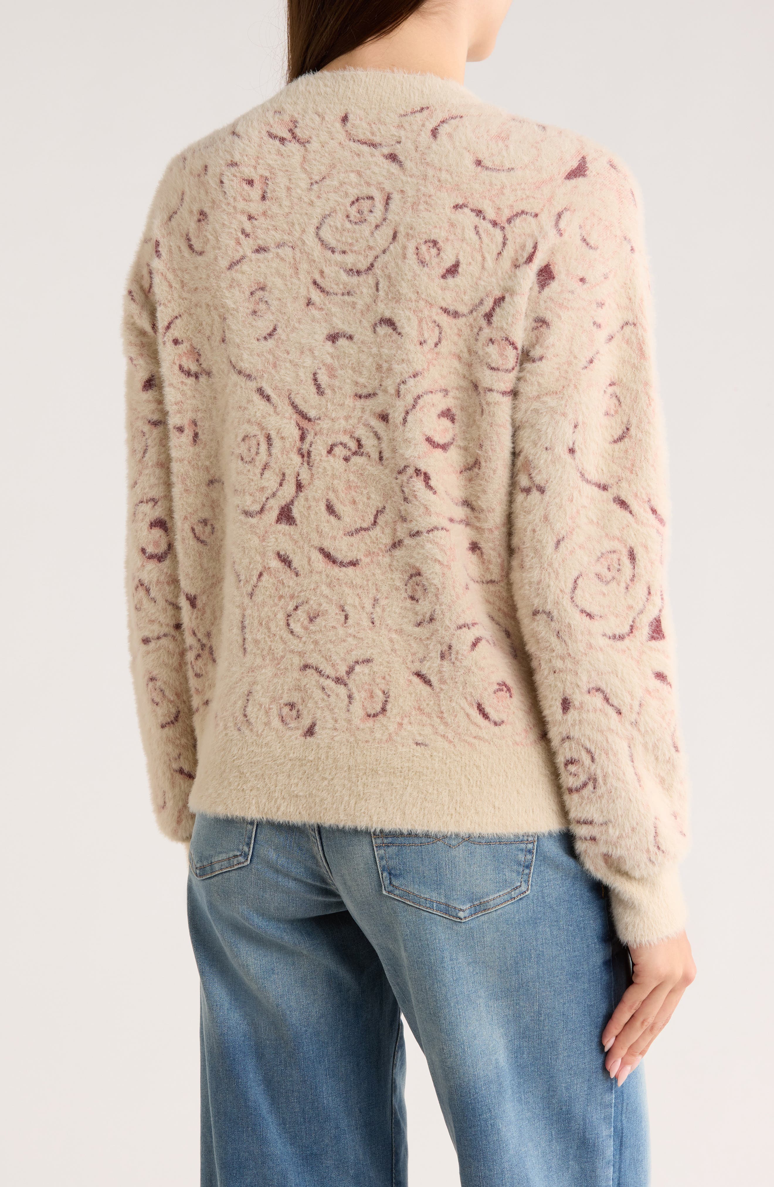 DR2 by Daniel Rainn Yummy Eyelash Crewneck Sweater | Nordstromrack
