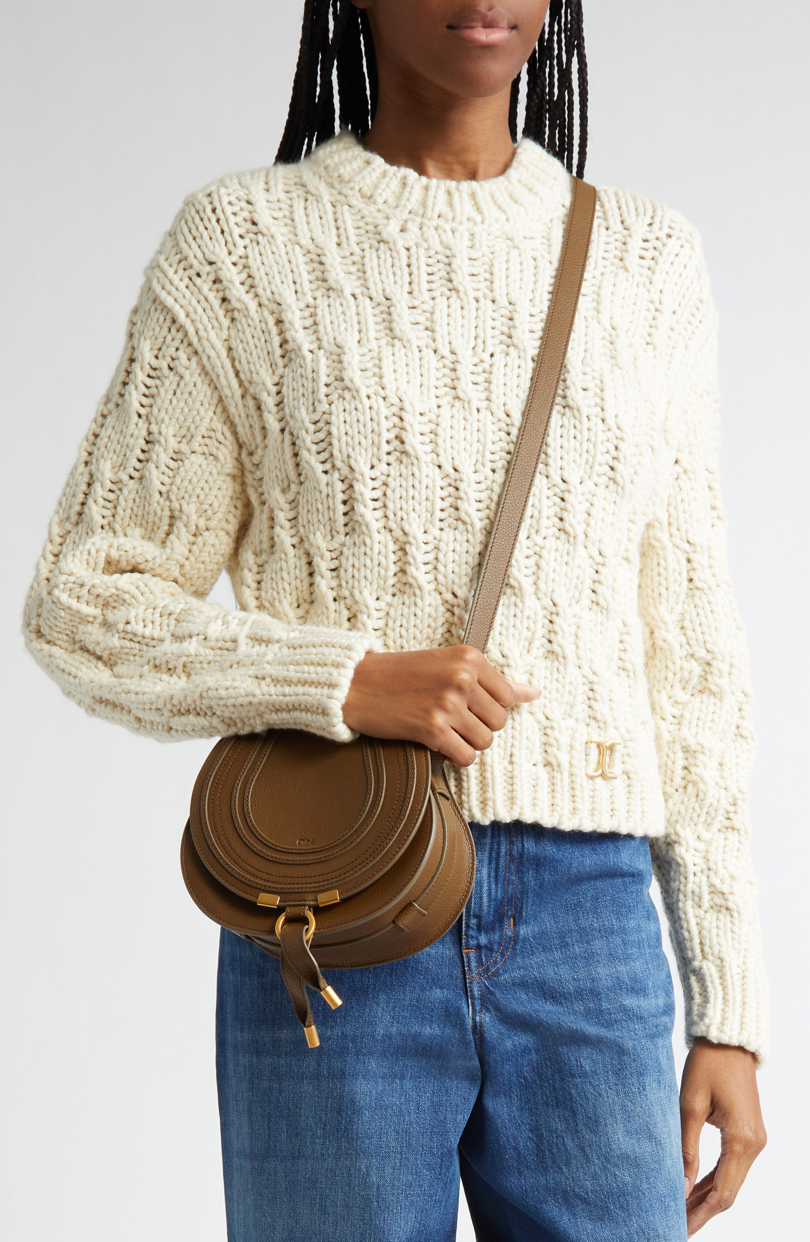 Small Marcie Leather Crossbody Bag (Women) | Nordstromrack