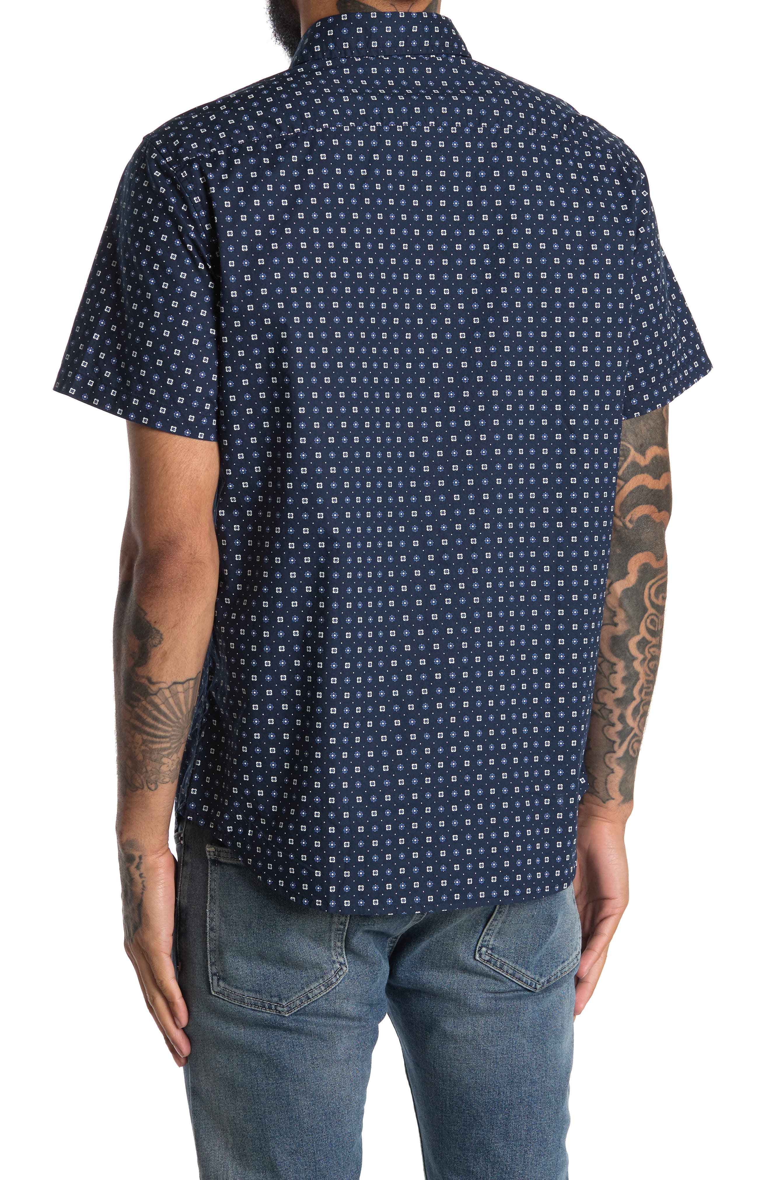 Slate & Stone Short Sleeve Point Collar Shirt | Nordstromrack
