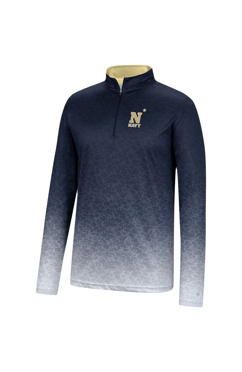 COLOSSEUM Men's Colosseum Navy Navy Midshipmen Walter Quarter-Zip ...