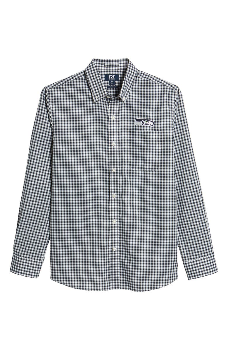 Cutter & Buck Seattle Seahawks - League Regular Fit Sport Shirt | Nordstrom