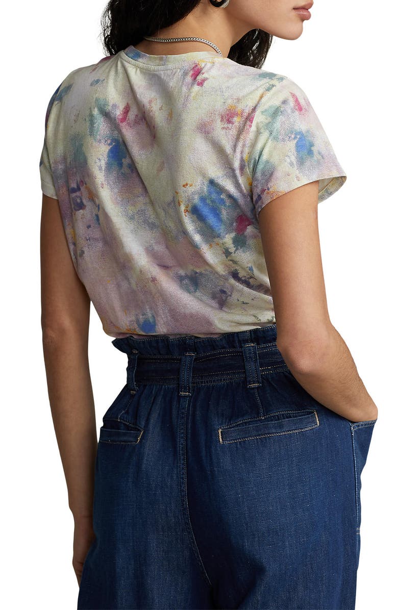 Polo Ralph Lauren Paint Splatter Cotton T-Shirt | Nordstrom