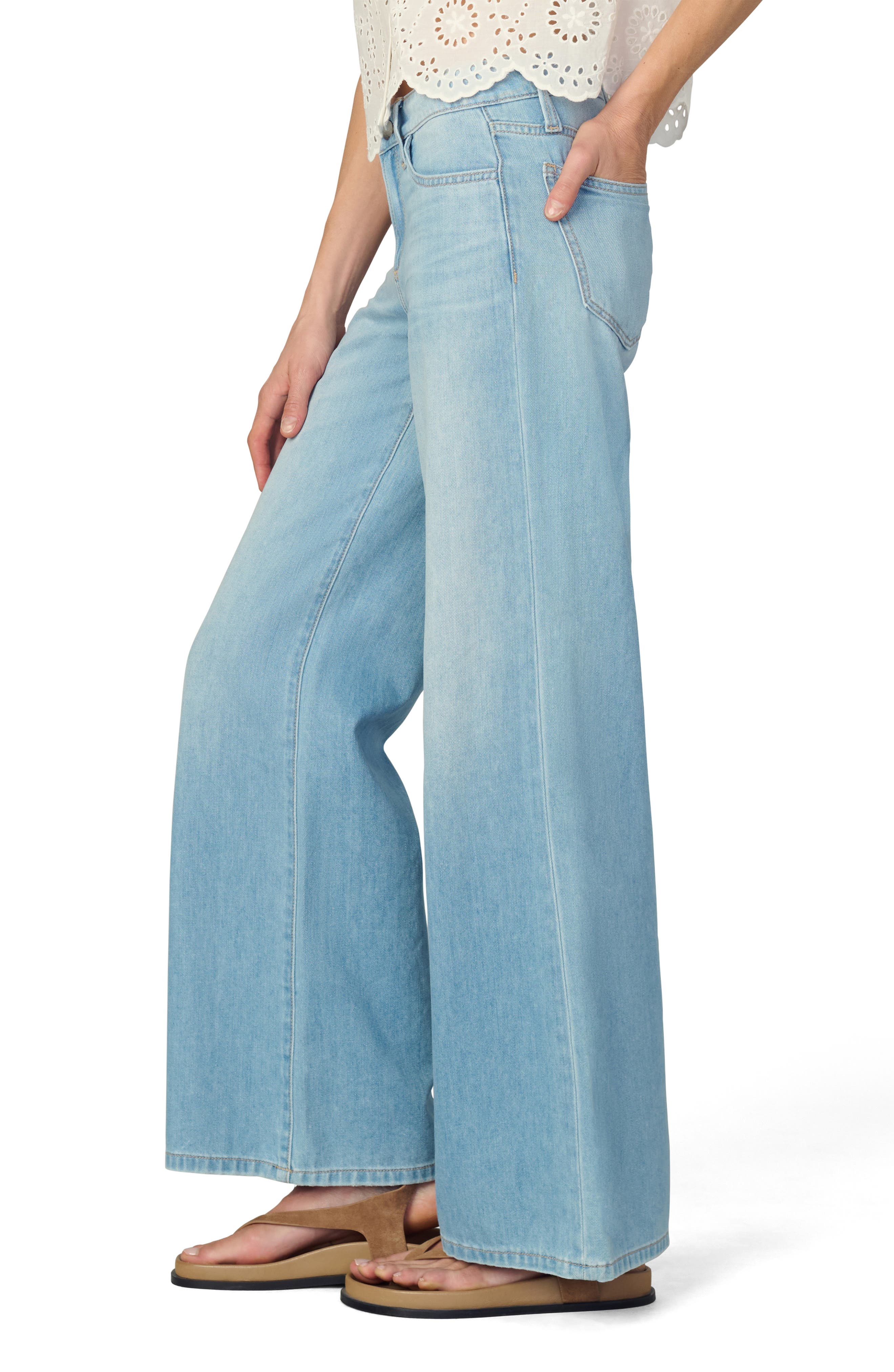 Joe's The Lou Lou Low Rise Wide Leg Jeans | Nordstromrack