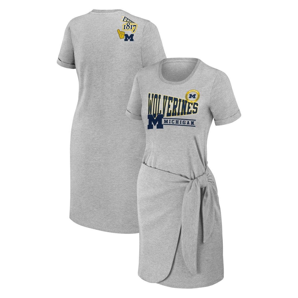 WEAR by Erin Andrews Women's WEAR by Erin Andrews Heather Gray Michigan ...