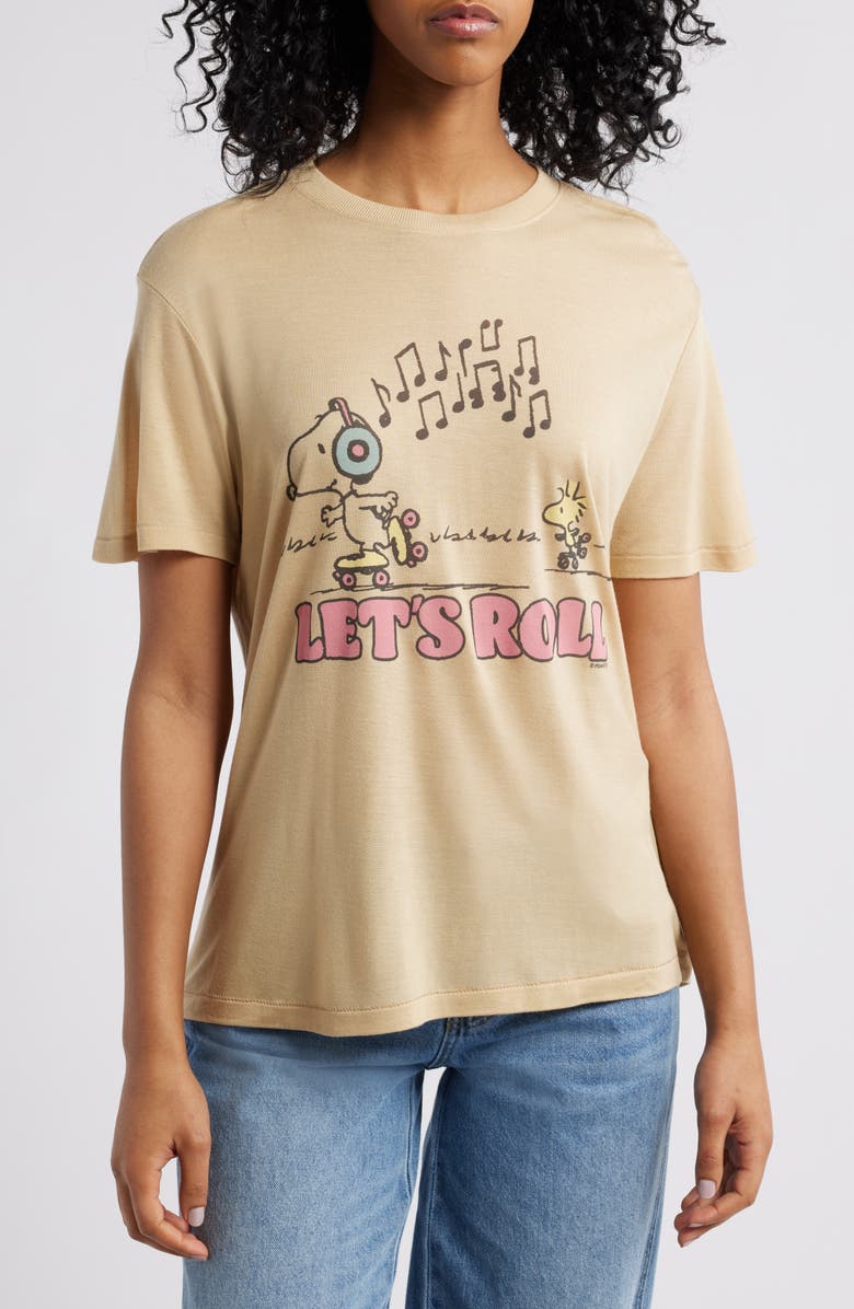 Junk Food Peanuts Let's Roll Cotton Jersey Graphic T-Shirt | Nordstromrack