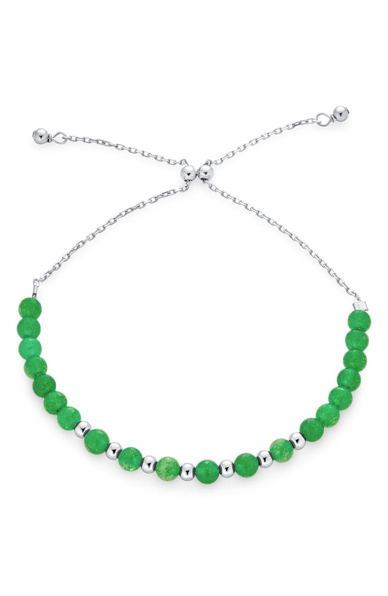 BLING JEWELRY Jade Beaded Slider Bracelet | Nordstromrack
