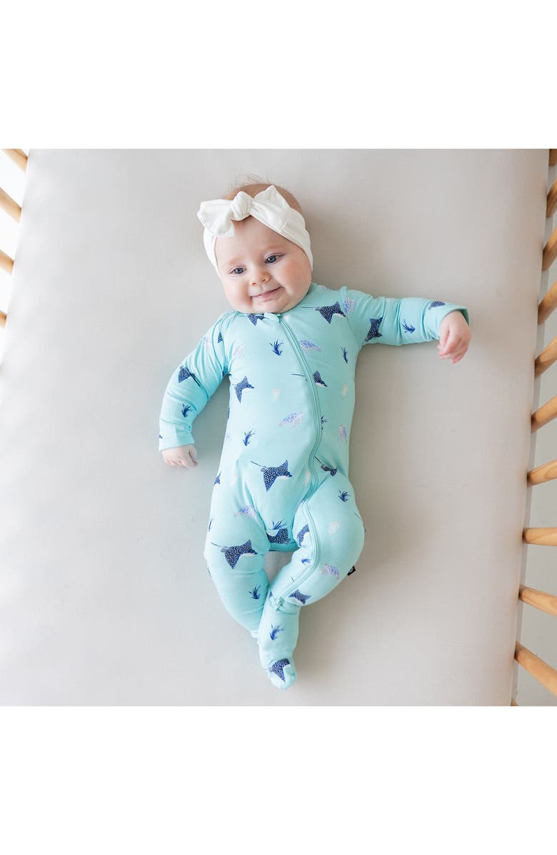 Kyte BABY Eagle Ray Zip Footie | Nordstromrack