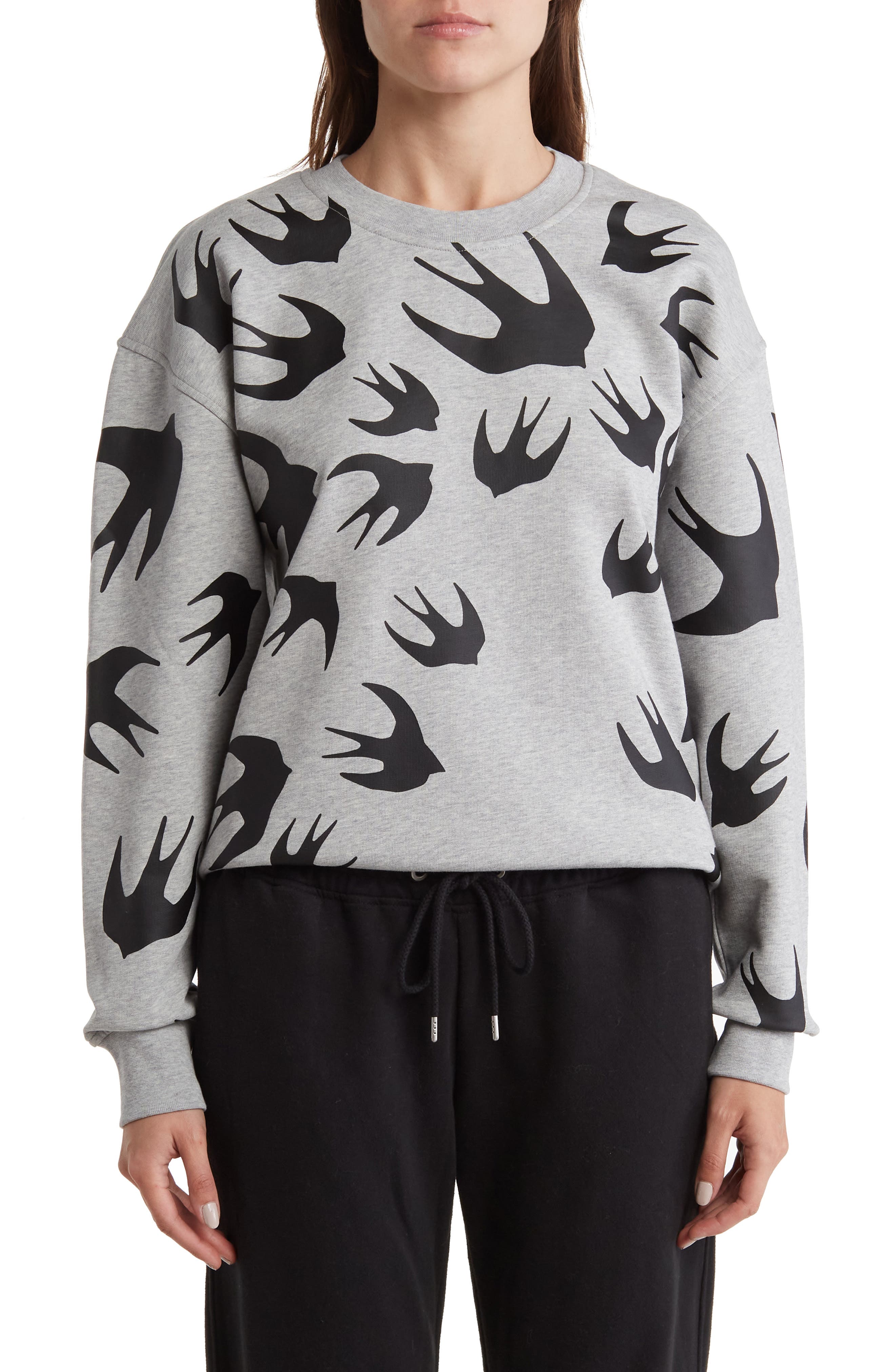 McQueen Swallow Swarm Sweatshirt | Nordstromrack