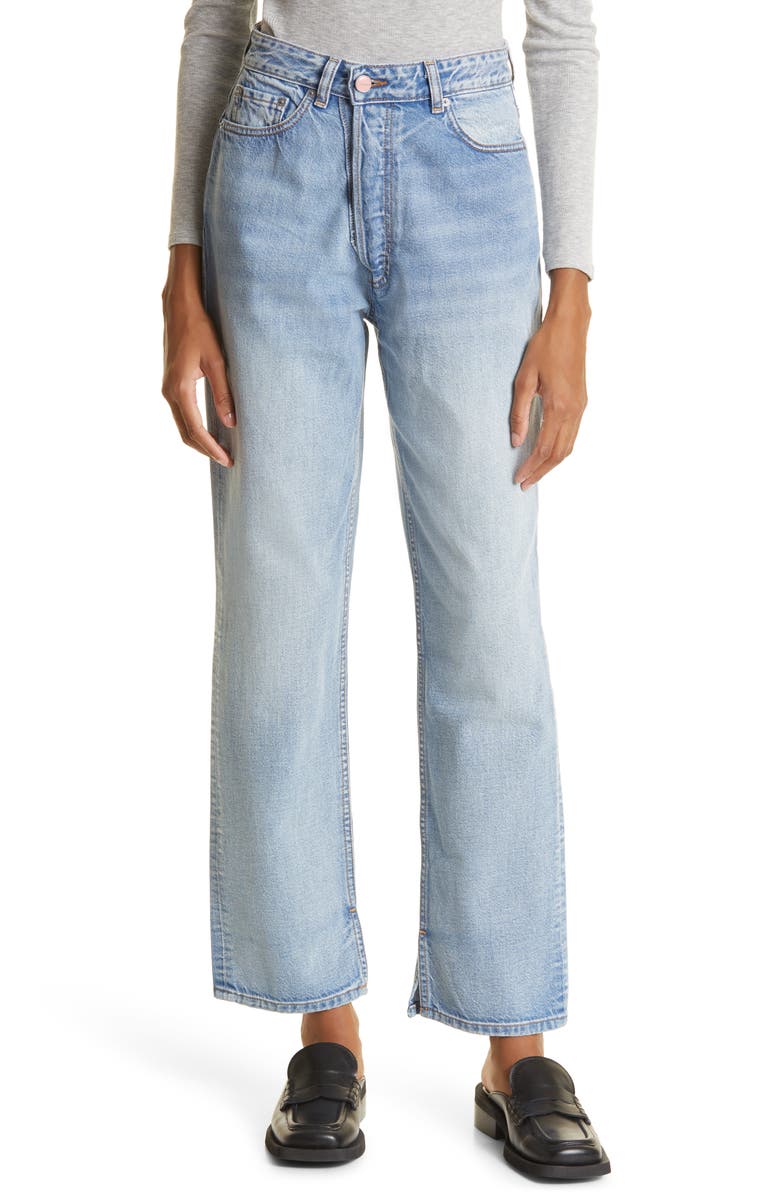 Ganni Figni Dual Button Fly Jeans | Nordstromrack