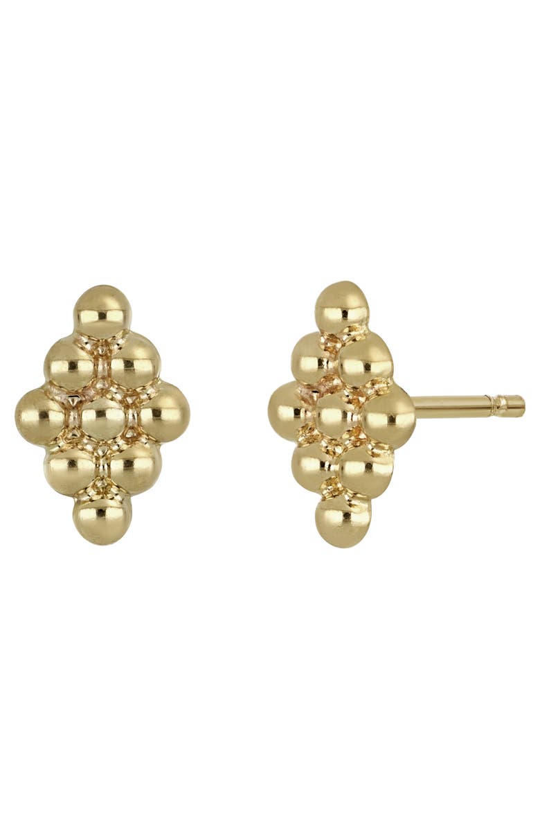 Bony Levy 14K Yellow Gold Beaded Stud Earrings | Nordstromrack