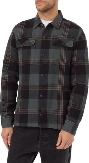 tentree Heavyweight Flannel Shirt Jacket | Nordstrom