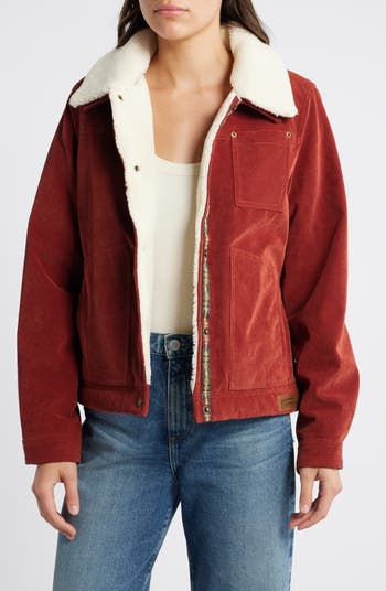 Pendleton Wind River Corduroy Trucker Jacket with Removable Fleece ...