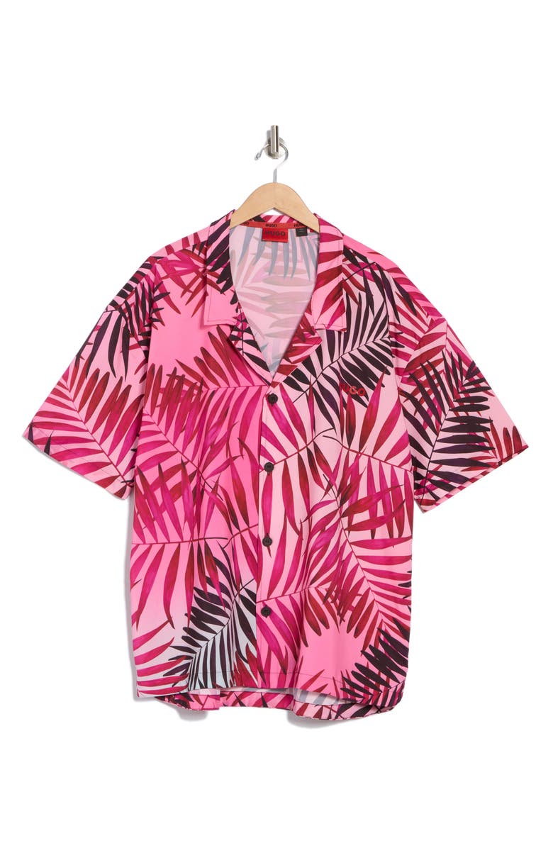 BOSS Beach Button-Up Camp Shirt | Nordstromrack
