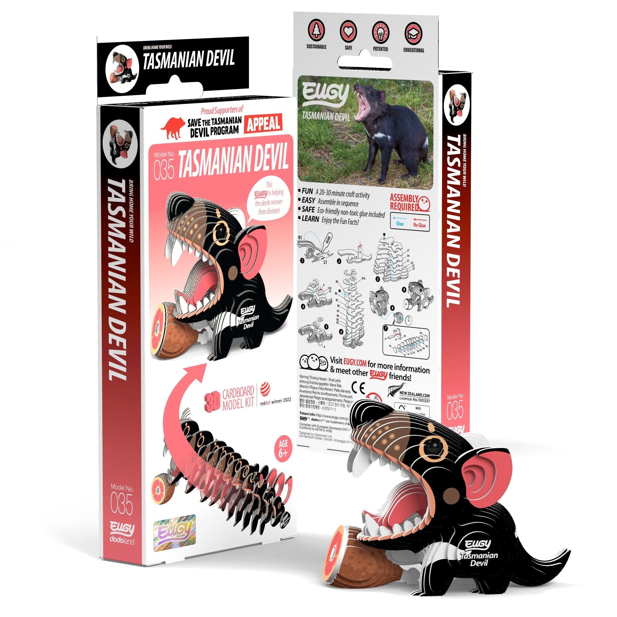 Eugy Puzzles Tasmanian Devil 3D Puzzle | Nordstrom