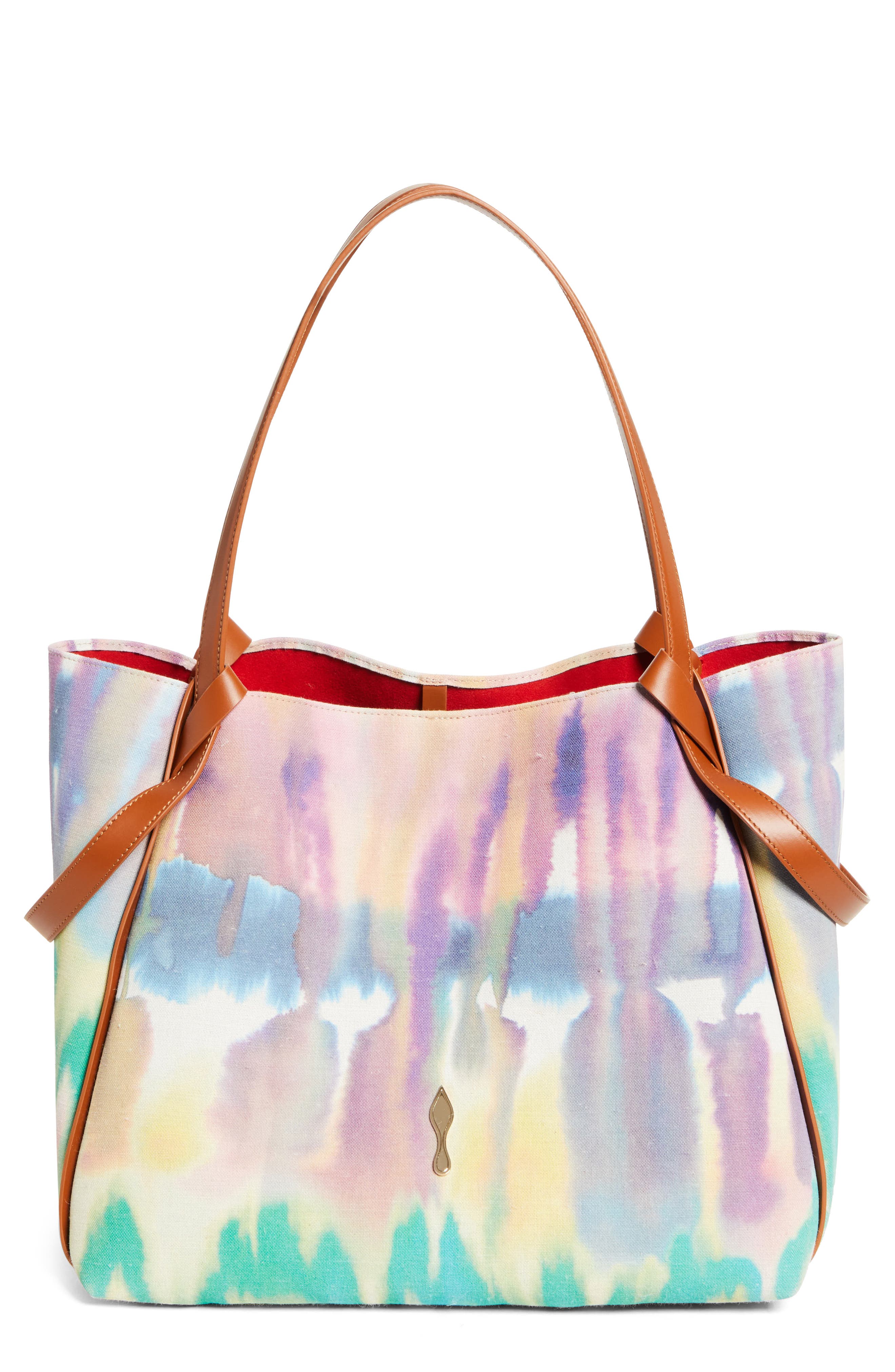 Large Bettina Tie Dye Canvas Tote (Women) | Nordstrom