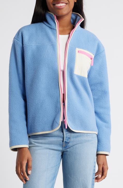 Women's Blue Fleece Jackets | Nordstrom