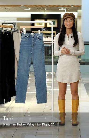 FRAME The Ruler High Waist Straight Leg Jeans | Nordstromrack