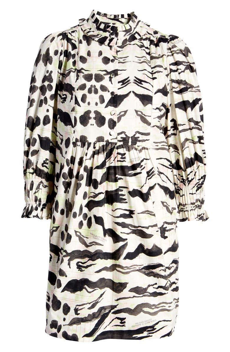 AllSaints Bila Oniyuri Cotton Dress | Nordstromrack