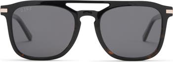 DIFF Tanner 52mm Polarized Aviator Sunglasses | Nordstrom