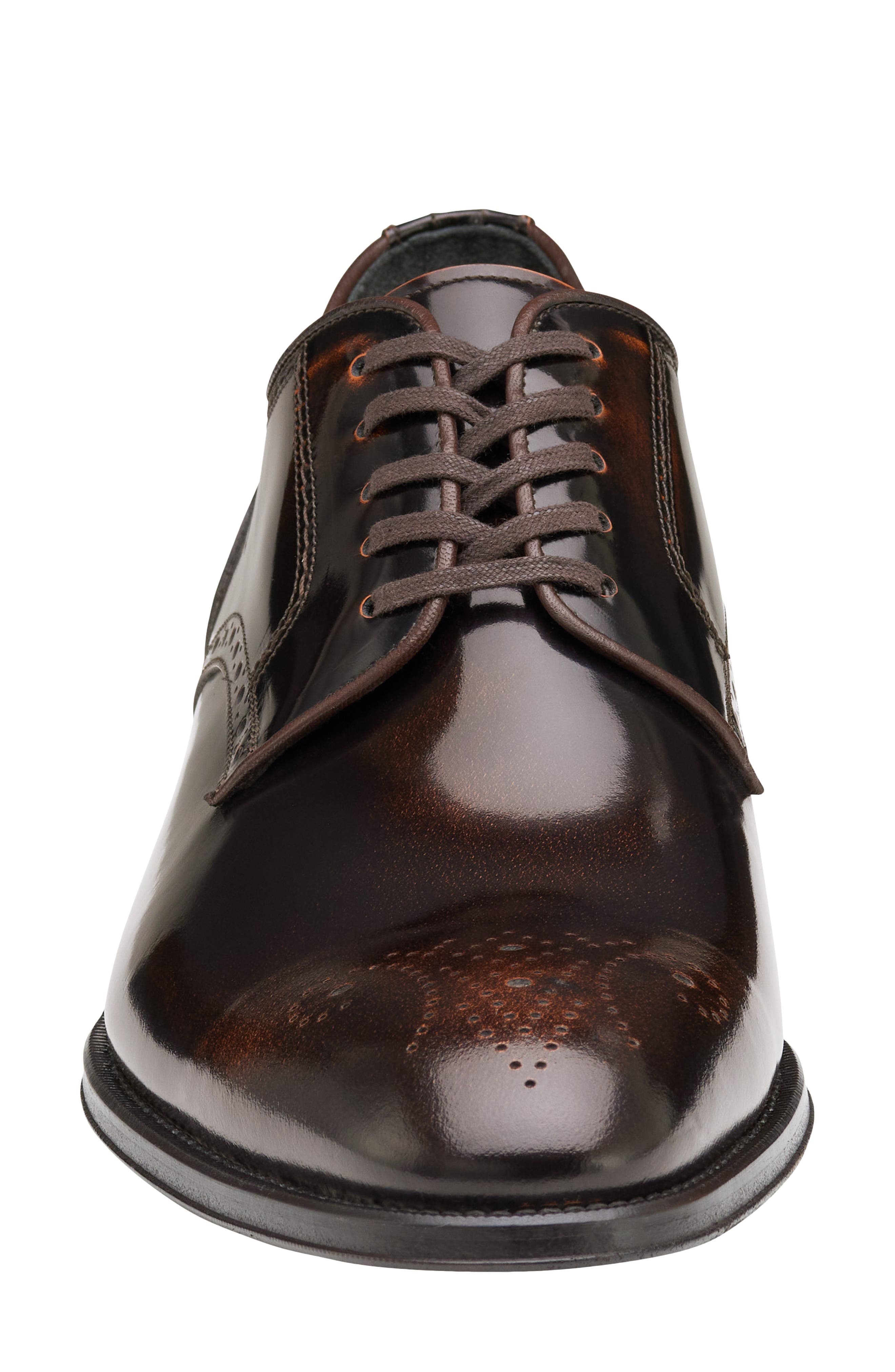 JOHNSTON & MURPHY COLLECTION Flynn Medallion Toe Derby (Men ...