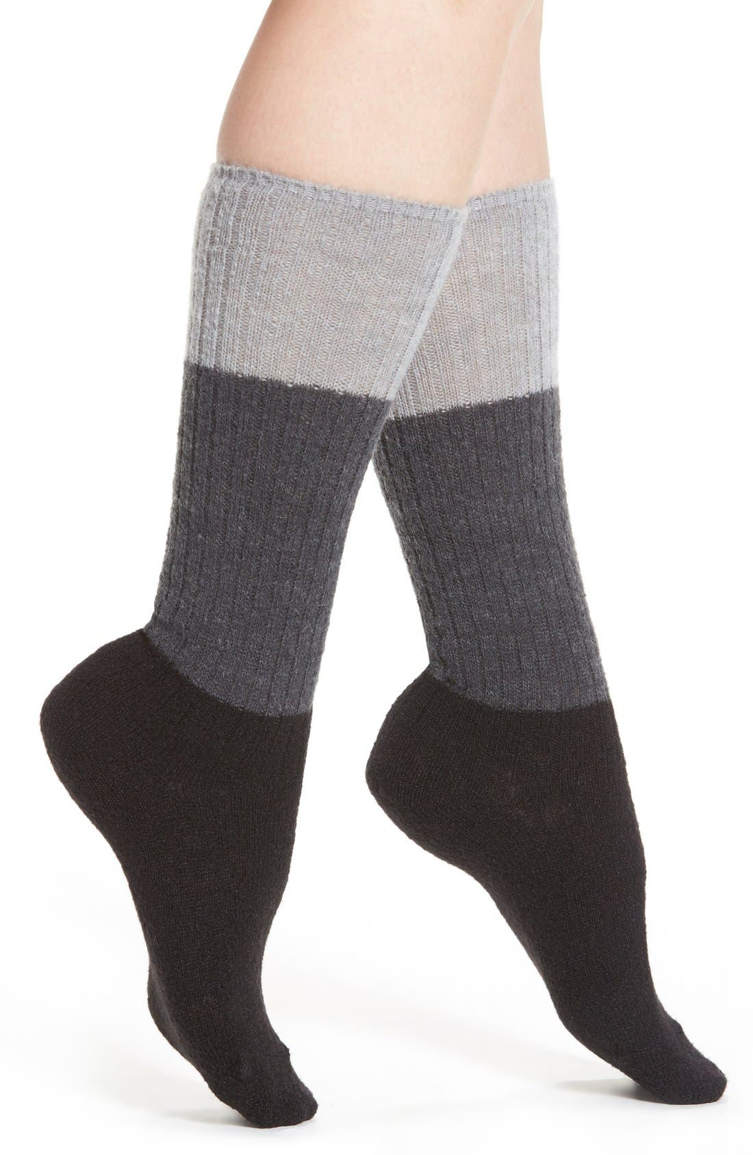 NAIGAI Colorblock Crew Socks | Nordstrom