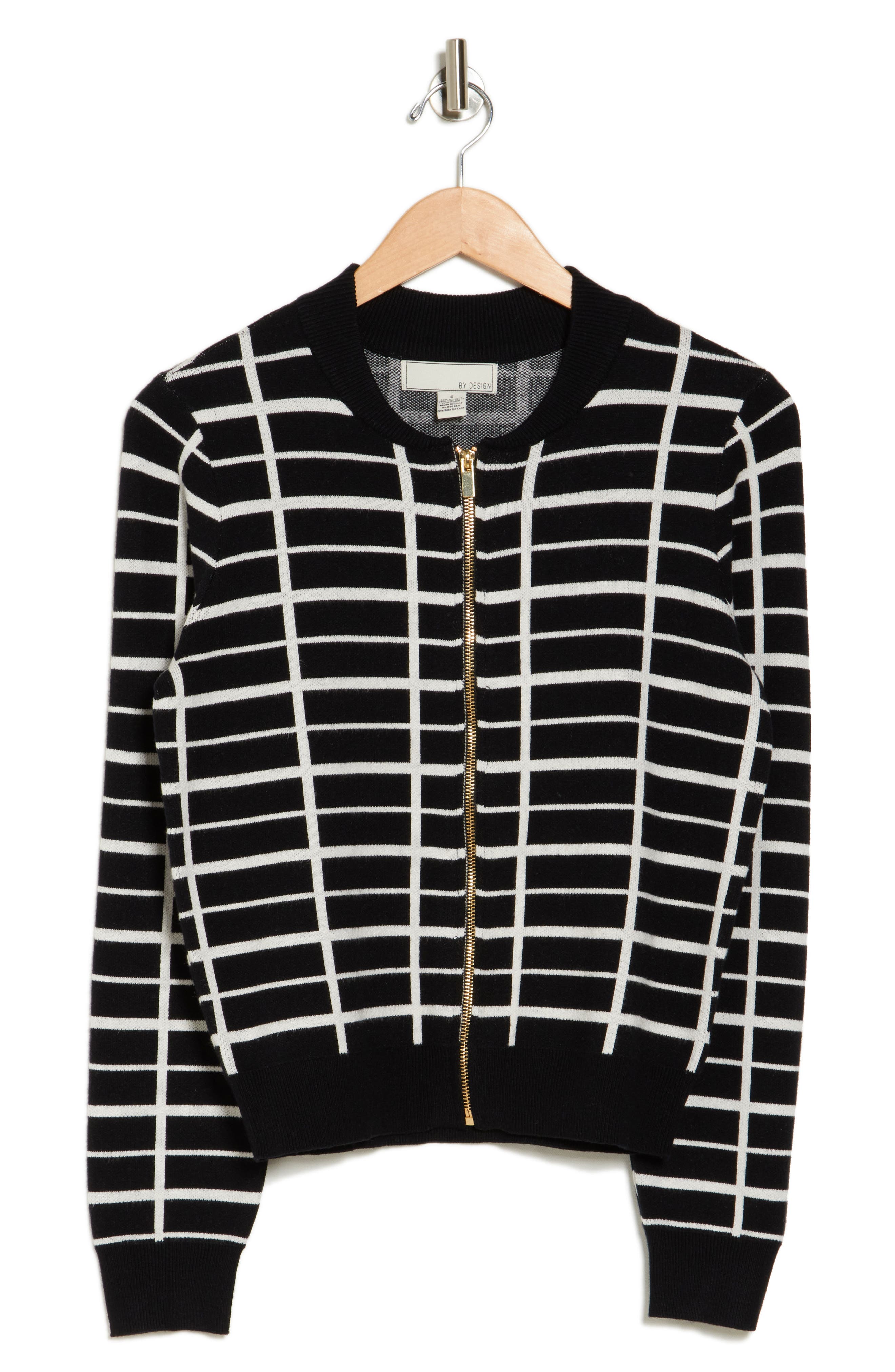 BY DESIGN Jenny Double Knit Bomber Jacket | Nordstromrack