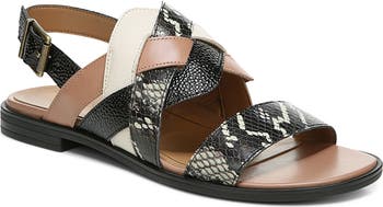 Vionic Kendra Strappy Snake Embossed Sandal (Women) | Nordstromrack