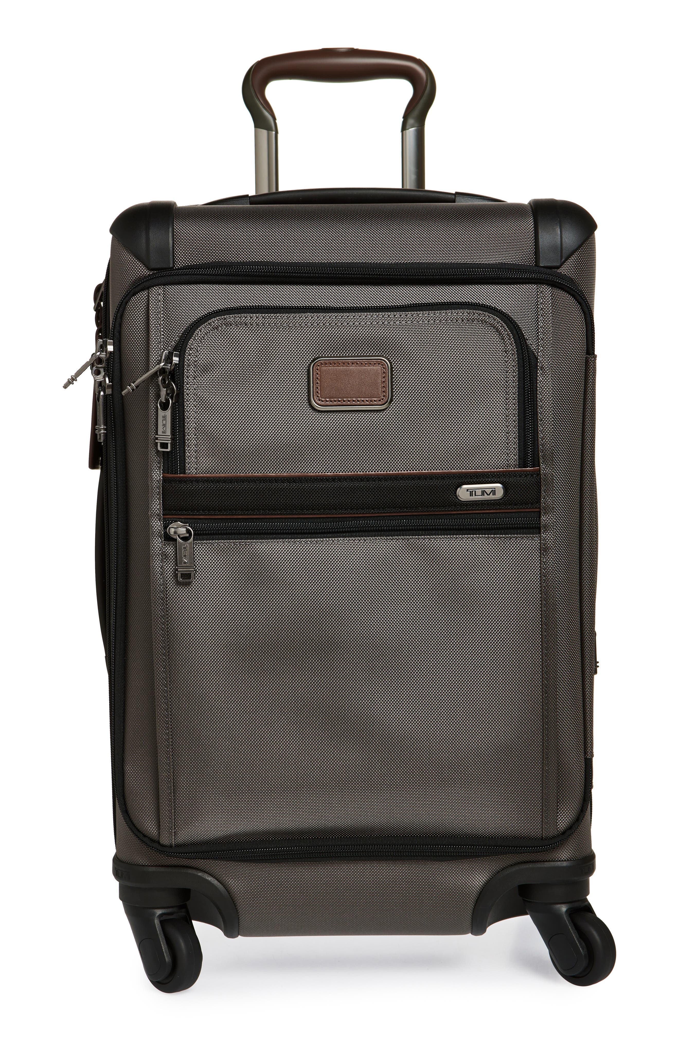 TUMI Alpha Bravo International Front Lid Expandable 4-Wheeled Carry-On ...