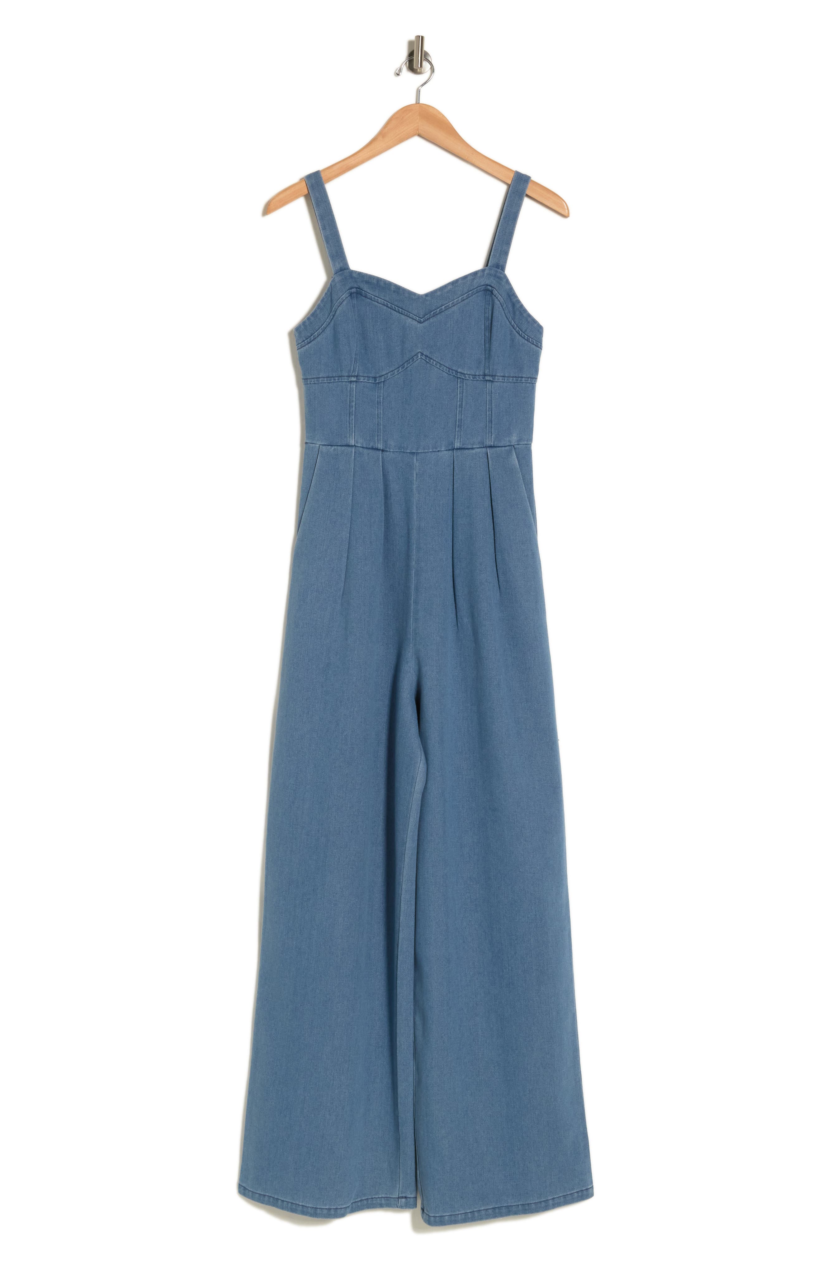LUMIERE Sleeveless Denim Jumpsuit | Nordstromrack