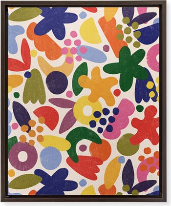 Deny Designs 'Bright Abstract' by Alisa Galitsyna Framed Wall Art ...