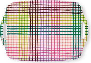 Kate Spade New York rainbow gingham serving tray | Nordstromrack