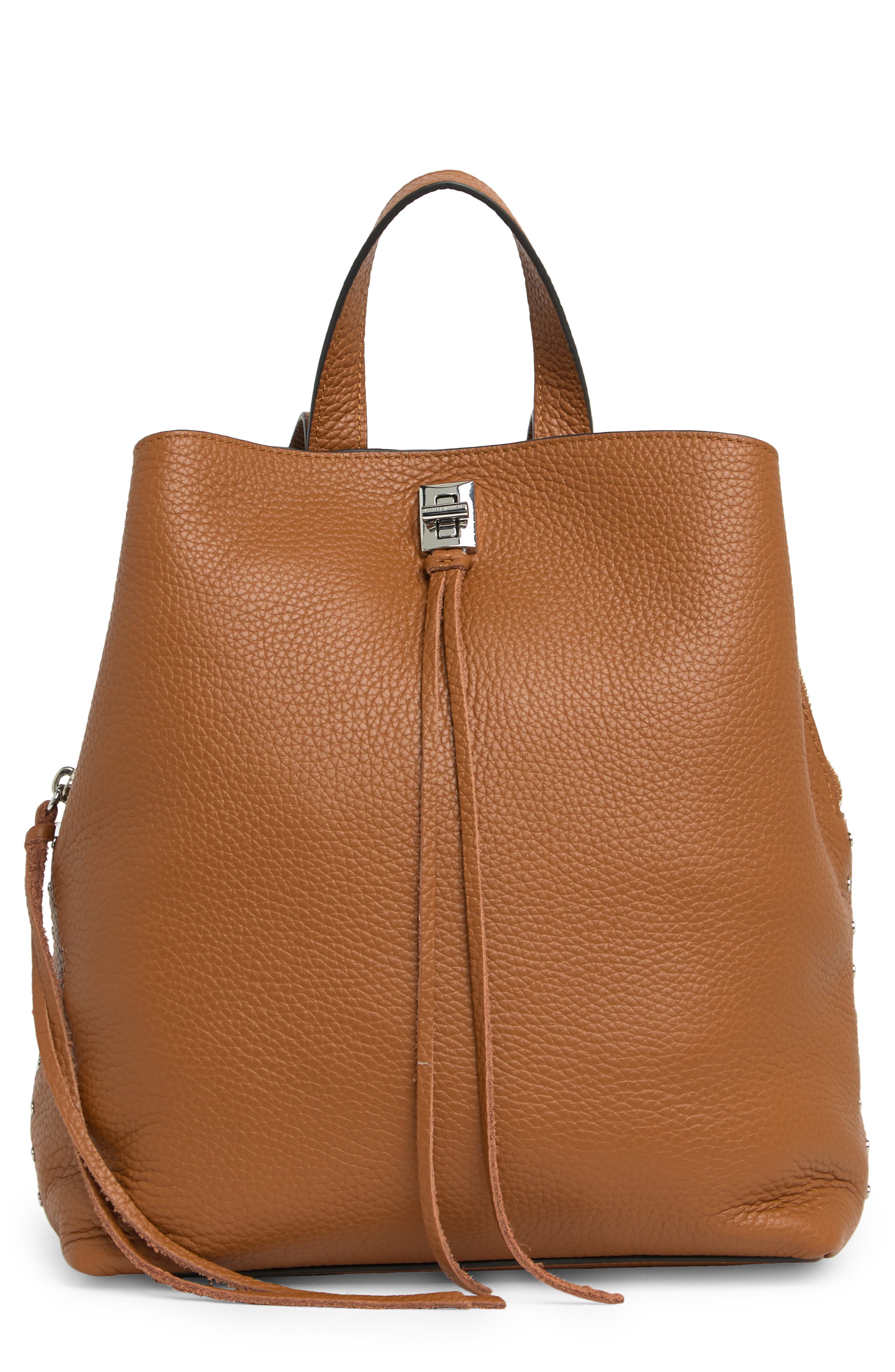 Rebecca Minkoff Drarren Medium Leather Backpack | Nordstromrack