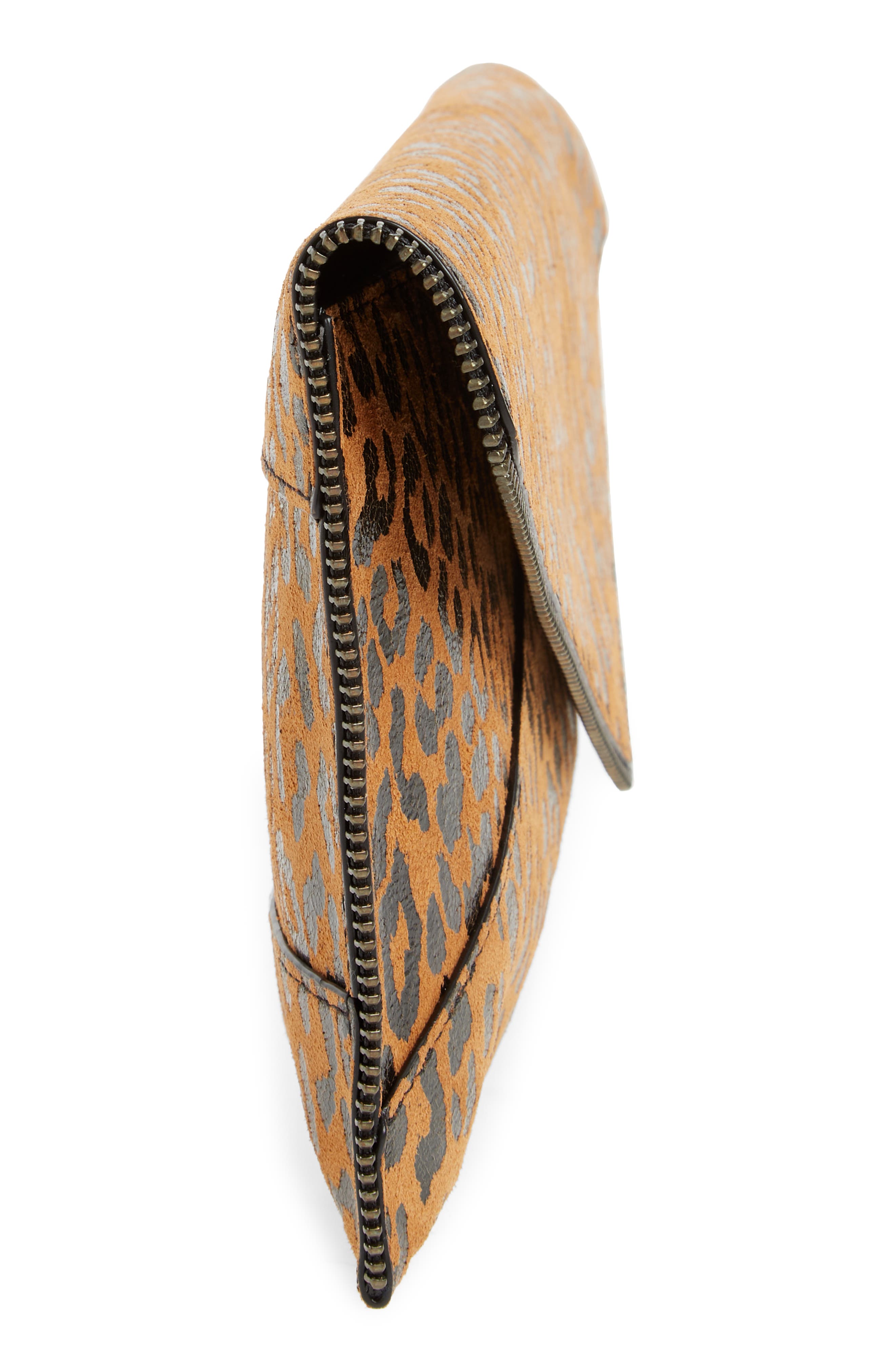 Rebecca Minkoff Leo Animal Print Envelope Clutch | Nordstromrack